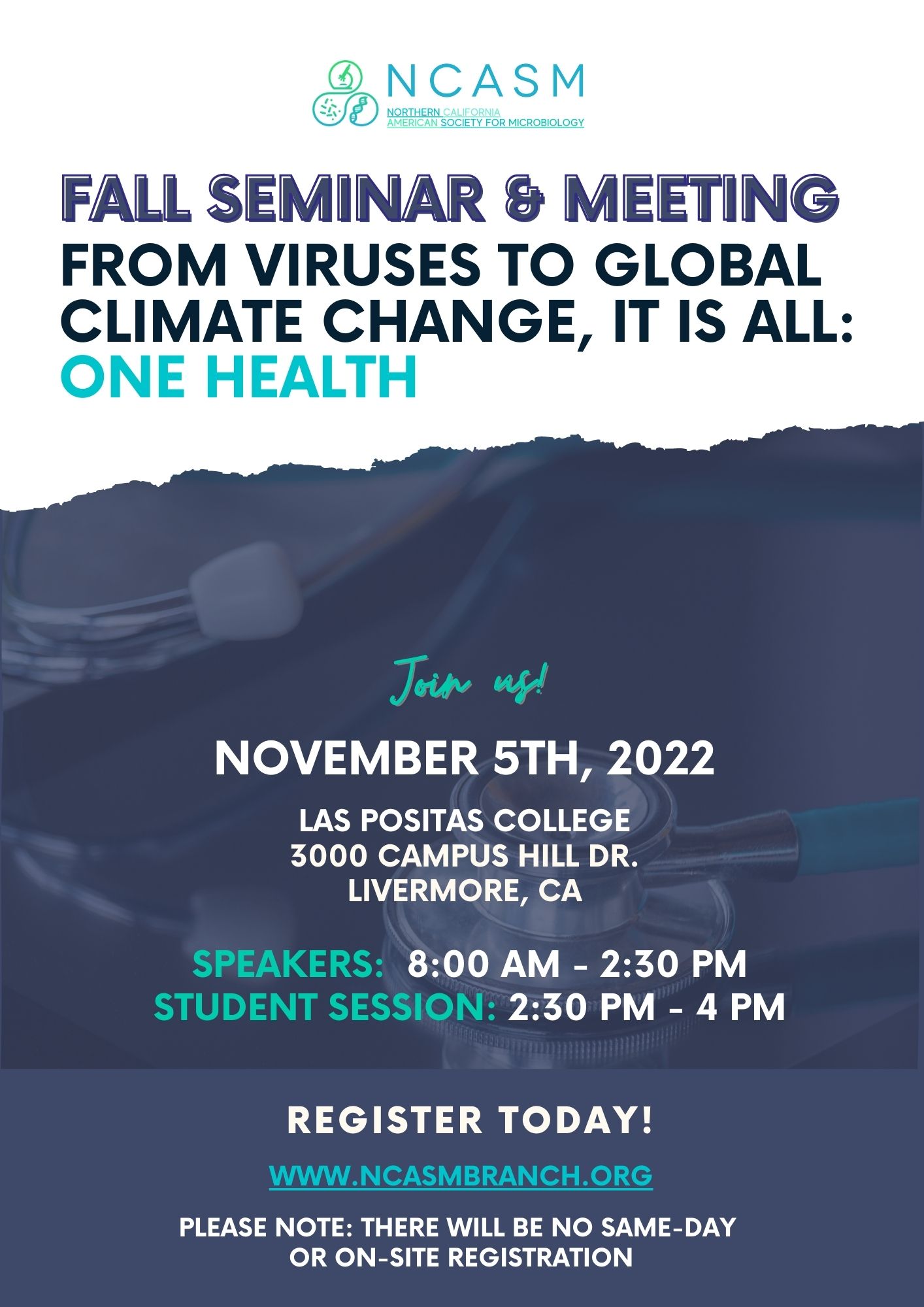 2022 Virtual Sessions and Fall Meeting – Northern California Branch of ASM